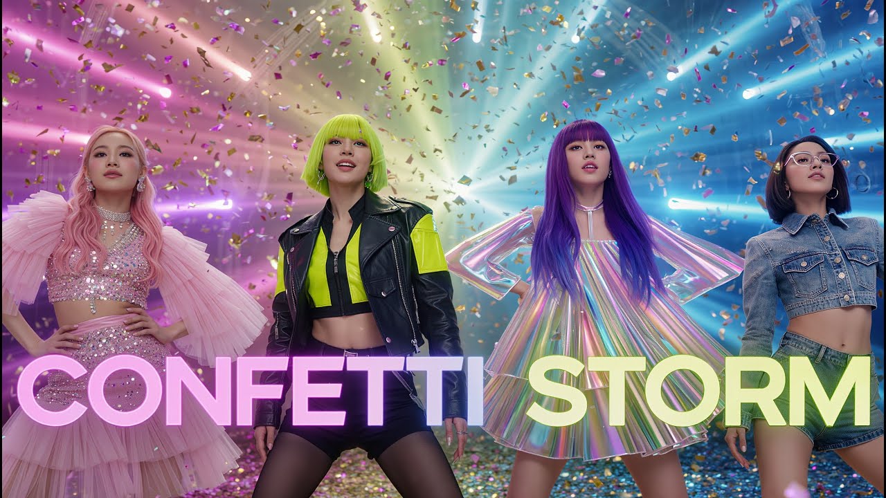 Confetti Storm | Glitter Code - YouTube