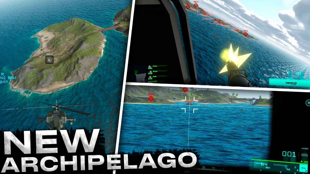 RAVENFIELD: NEW archipelago mod battlefield 2042 hud - gameplay - YouTube