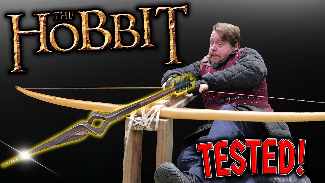 We tested BLACK ARROWS and BALLISTA from The Hobbit! - YouTube