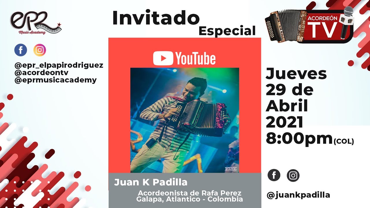 Entrevista a Juan K Padilla en AcordeonTV - YouTube