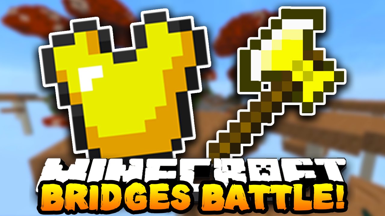 Minecraft BRIDGES BATTLE "GOLDEN WARRIOR!" #19 w/ PrestonPlayz & Kenny ...