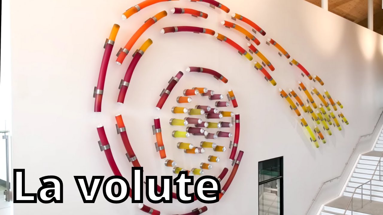 Présentation : La Volute | Œuvre d'art Centre sportif Pays-d'en-Haut ...