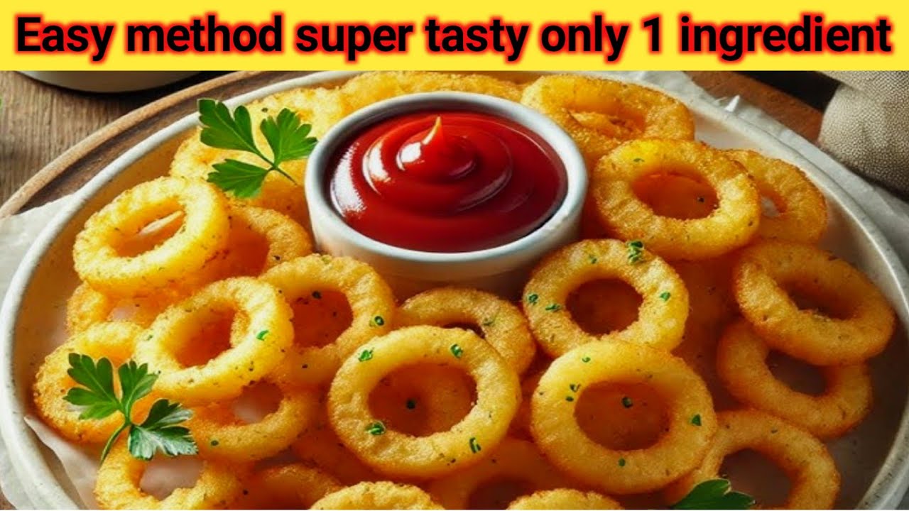 Potato Ring Chips/Potato Rings / Aloo Rings Recipe | Potato Chips ...
