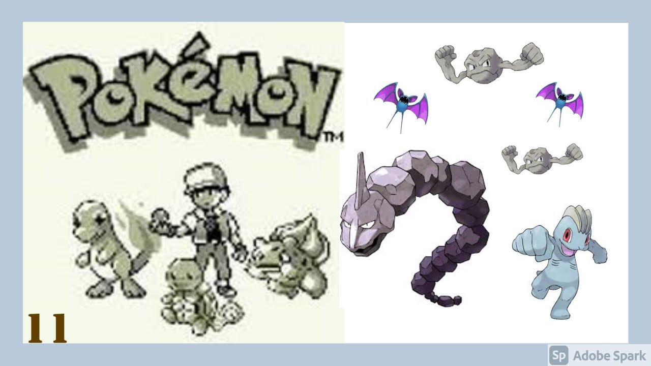 Rock Tunnel Pokemon Red 11 - YouTube