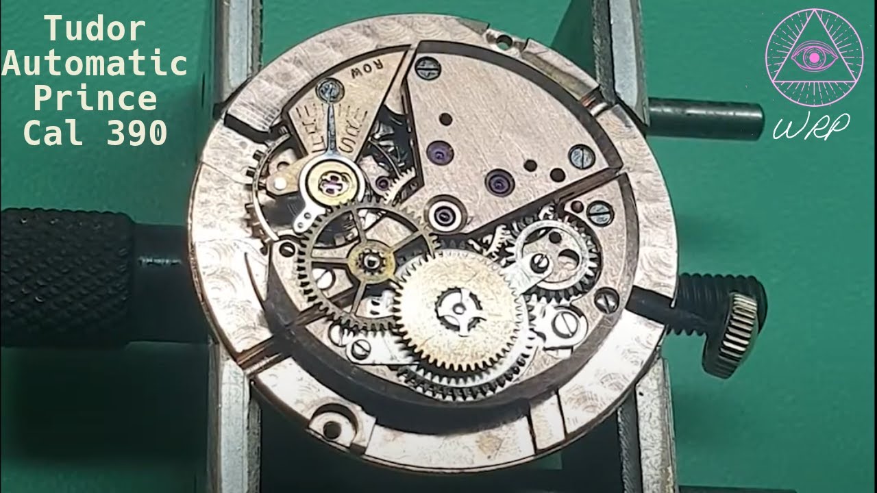Tudor Automatic Prince Cal 390 - how to put the automatic rotor back in ...