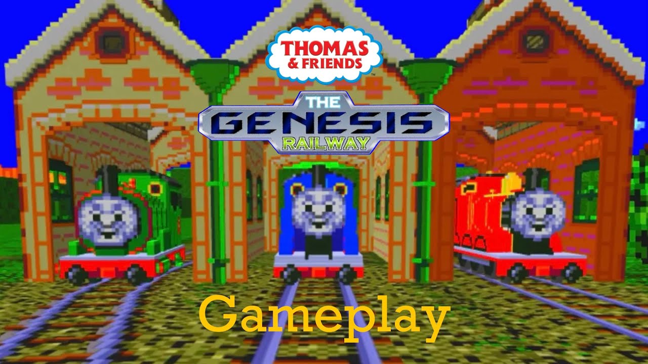 (Thomas SNES Adventure) The Genesis Railway Gameplay - YouTube