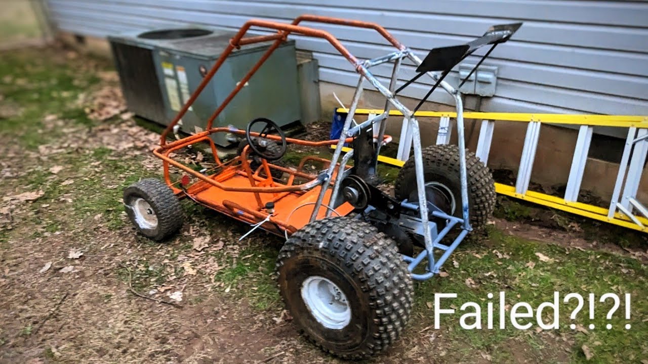 Mini-Crosskart First START and TEST DRIVE - Mini-Crosskart Swapping My ...