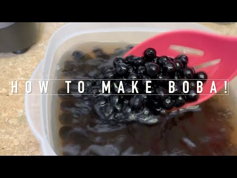 HOW TO MAKE BOBA... READY IN 5 MINUTES! | dee_bestest - YouTube