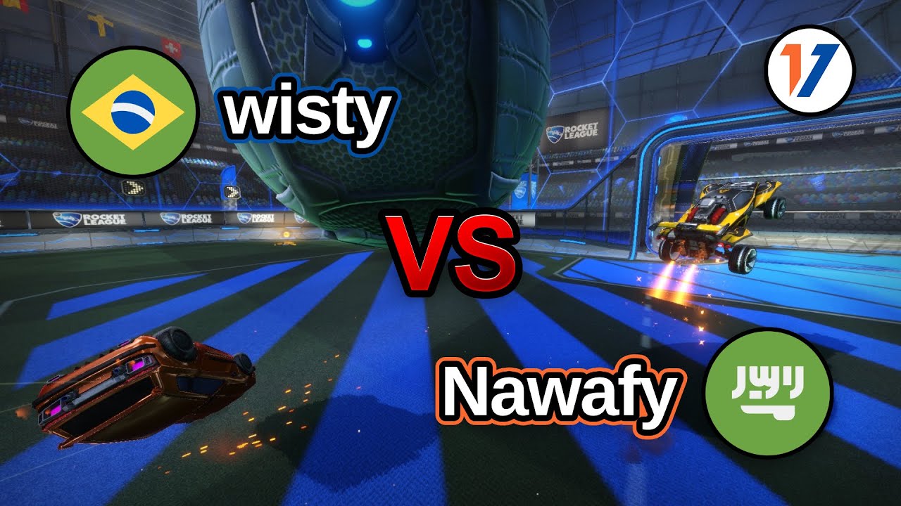 Rocket League 1v1 Showmatch: wisty vs Nawafy | High-Level Gameplay ...