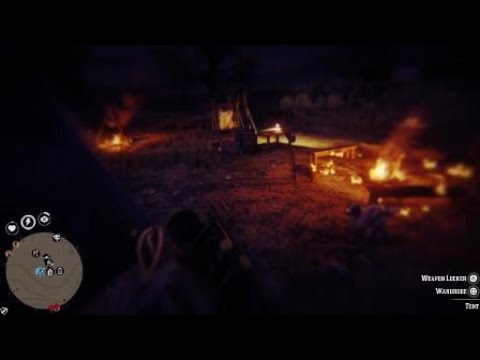 Red Dead Redemption 2: Spawning into campfire? - YouTube