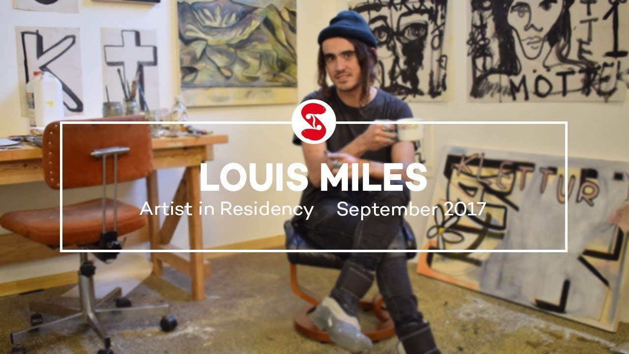 Louis Miles | Artist in Residency | September 2017 - YouTube