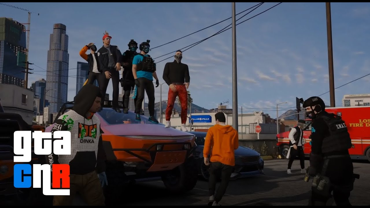 Fire - GTA Cops and Robbers - YouTube