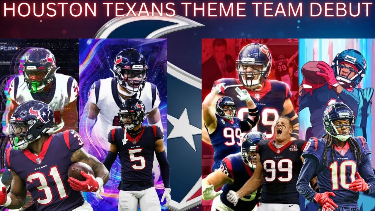 MADDEN 23 HOUSTON TEXANS THEME TEAM DEBUT - YouTube