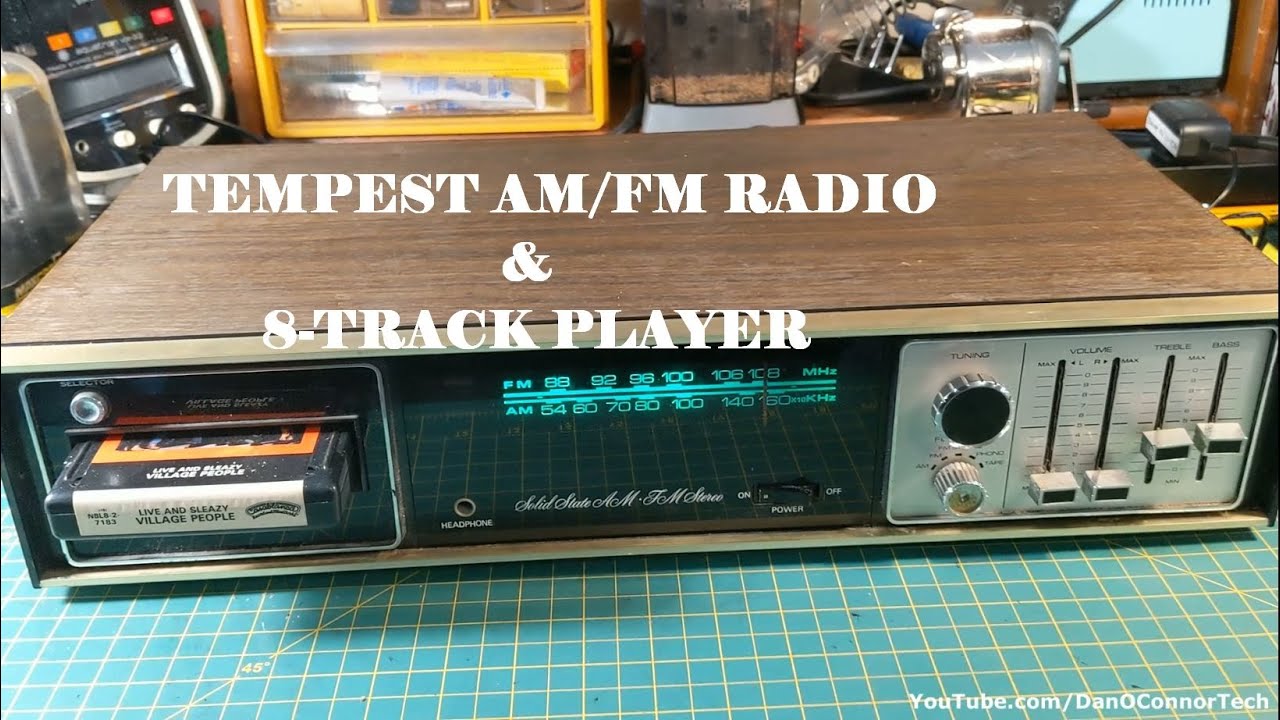 Examining a Vintage Tempest 8-Track/Receiver - YouTube