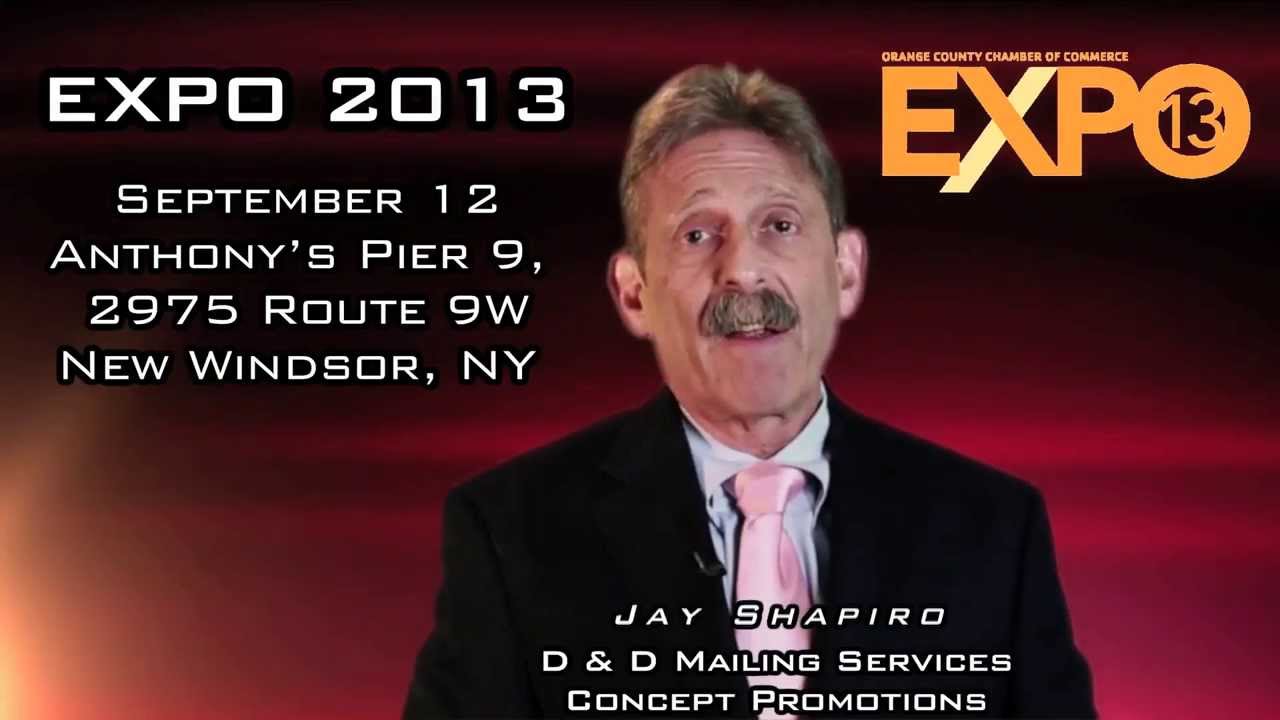 Expo 2013 Testimonial: Jay Shapiro (D&D Mailing / Concept Promotions ...
