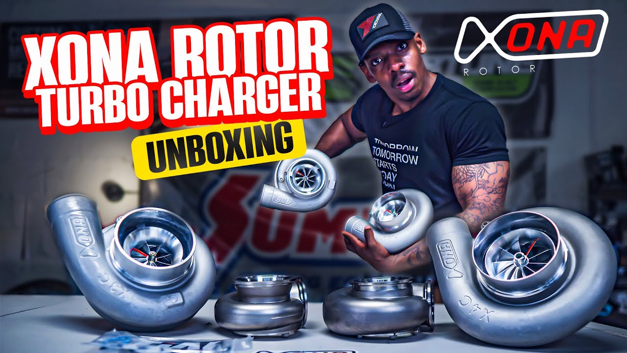 EVO X XONA ROTOR TURBO CHARGER UNBOXING - YouTube