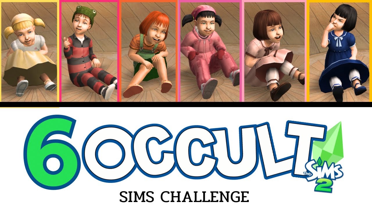 เริ่มต้นกับ 6 สายพันธุ์ใน The Sims 2 EP.0 | 6 Occult Sims Challenge in ...