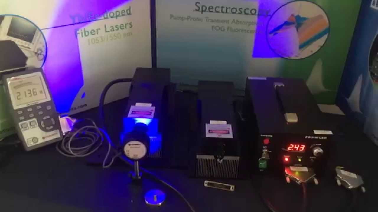 Blue lasers for flow cytometry Cascade Yellow, Alexa Fluor 430, Pacific ...