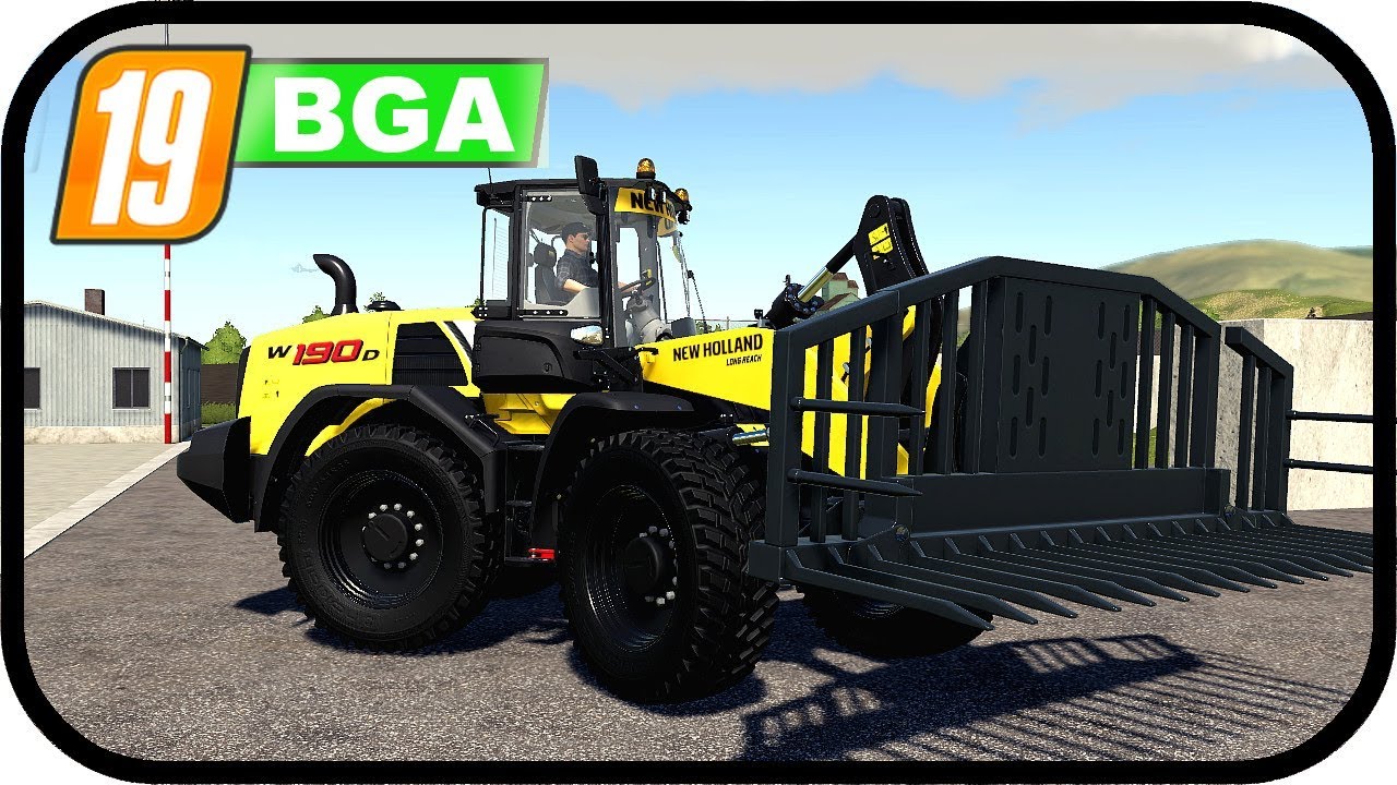 LS19 BGA #16 - New Holland RADLADER für die SILAGE | LANDWIRTSCHAFTS ...