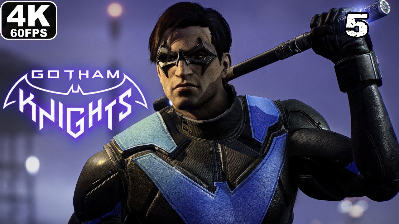 GOTHAM KNIGHTS Gameplay Walkthrough FULL GAME Part 5 [4K 60FPS] - No ...