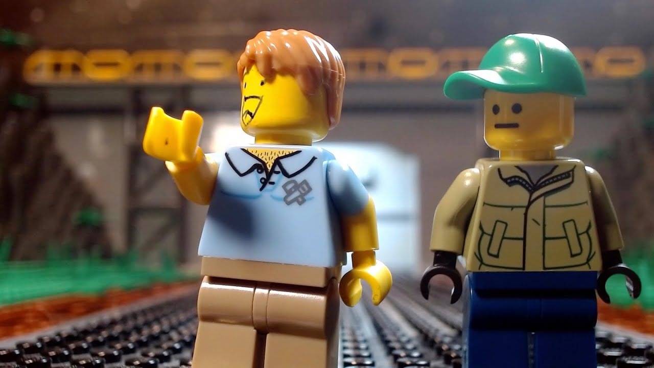 Lego stop motion face animation - YouTube