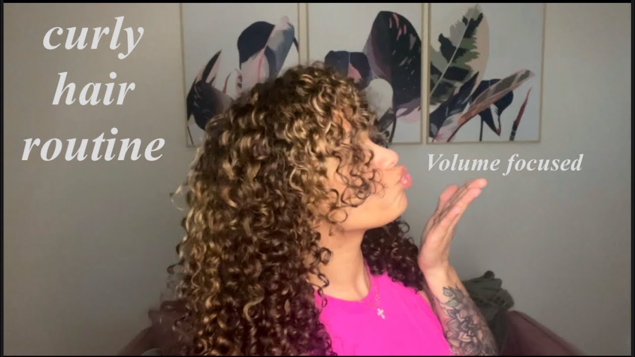 How to Add Volume to Limp Curls – Curly Hair Root Lift Tips - YouTube