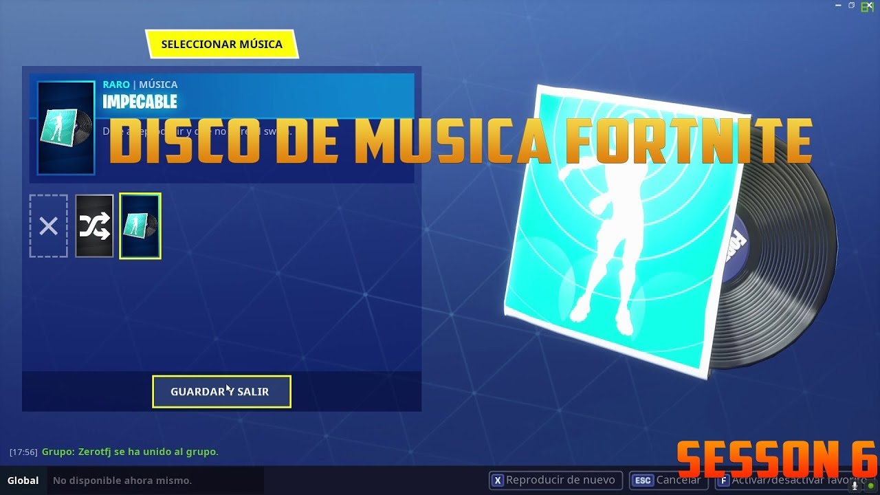 disco musica de fortnite - YouTube