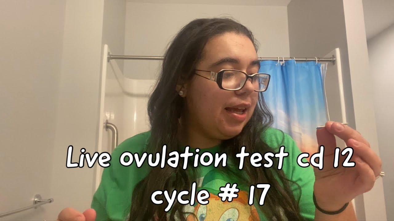 Live ovulation test cd 12 cycle # 17 - YouTube