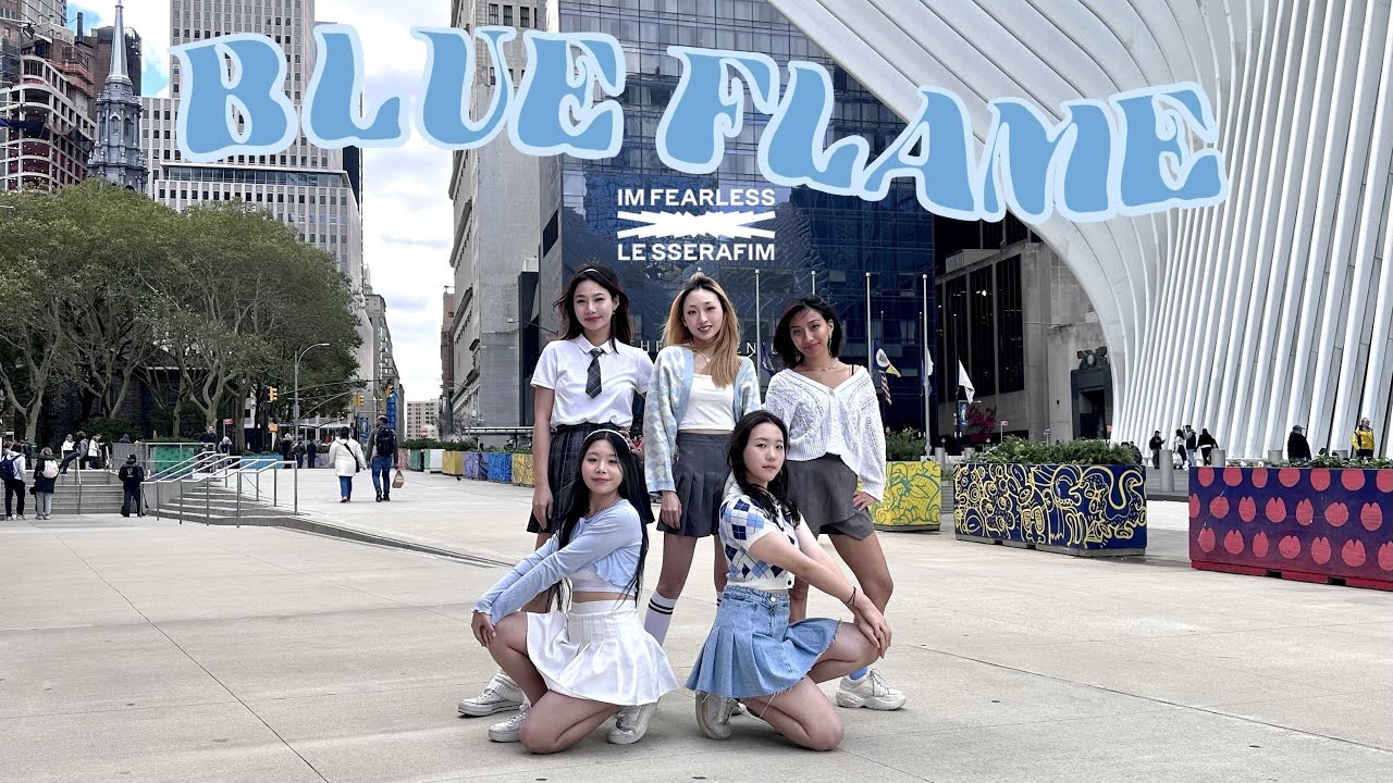 [K-POP IN PUBLIC] LE SERRAFIM (르세라핌) - Blue Flame Dance Cover by AURA ...