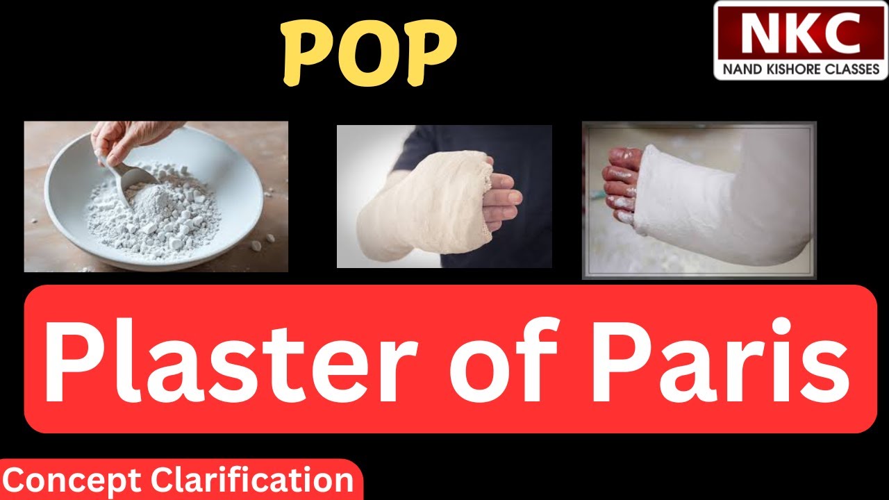 Plaster of Paris: Properties, Preparation, and Uses | Class 10 Chemistry | Acid, Bases, and ...
