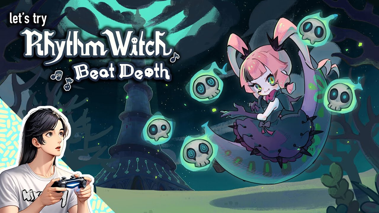 Let's Try: Rhythm Witch: Beat Death / Brotato meets rhythm game? - YouTube