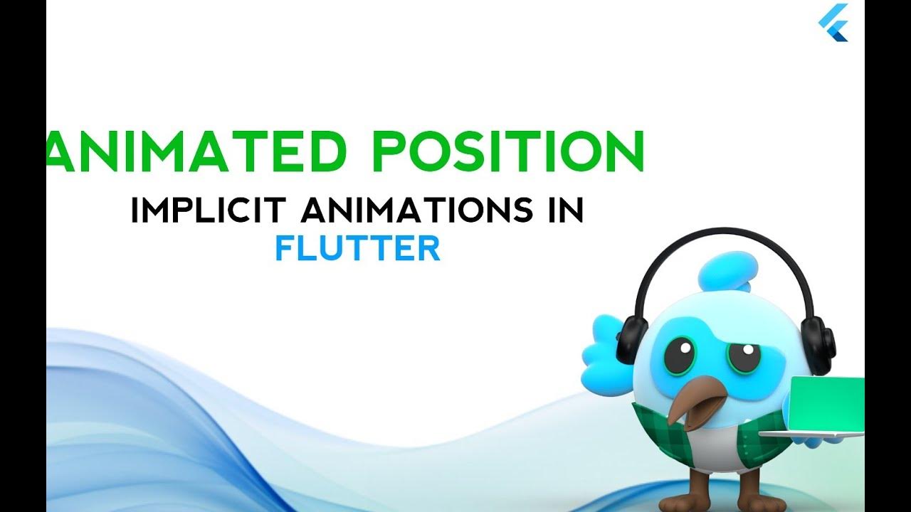 Flutter Animation Tutorial: AnimatedPositioned | Animate Widget Positions like a Pro! - YouTube