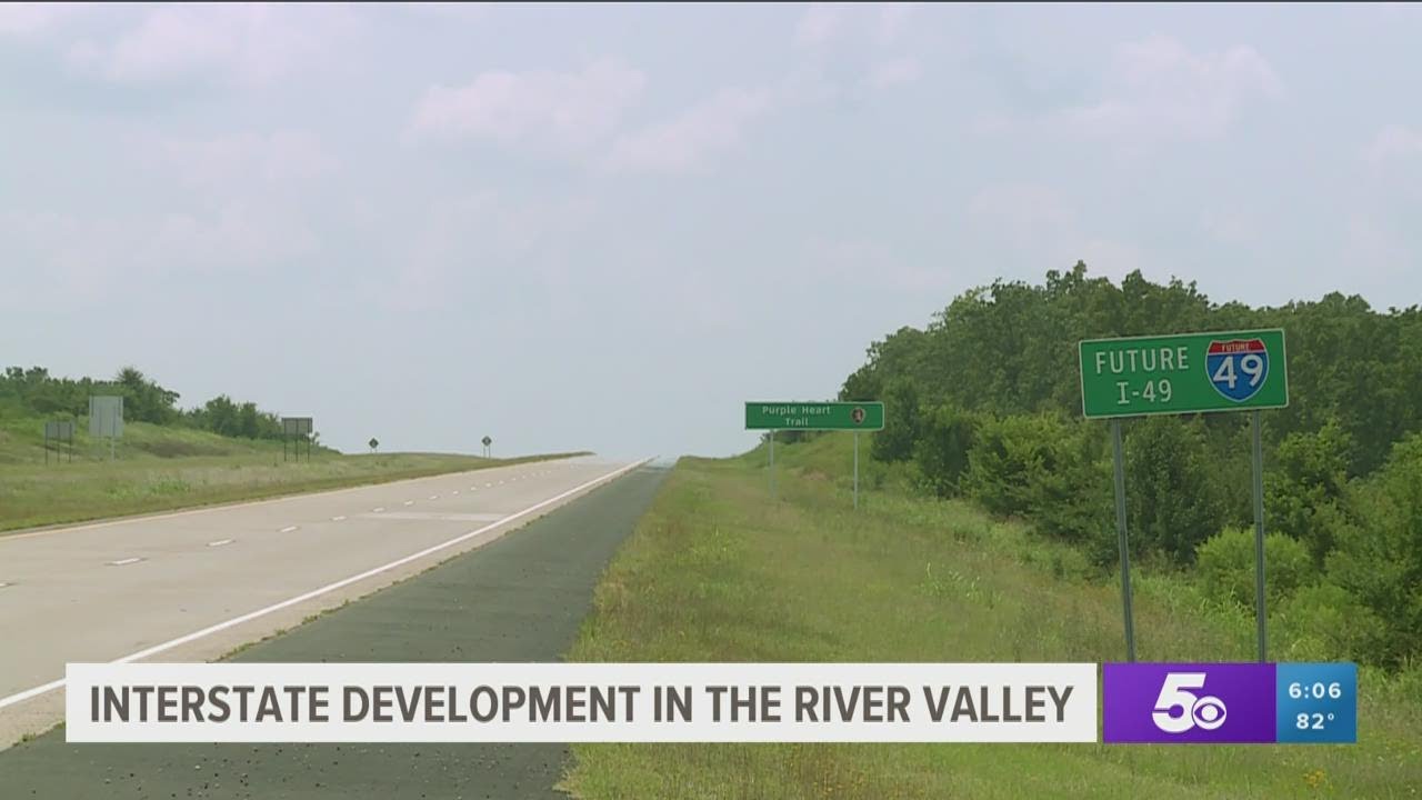 ARDOT reveals next phase of River Valley I-49 project - YouTube
