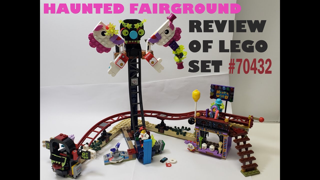 HAUNTED FAIRGROUND! A Lego set review of a not so fun fair... Set ...