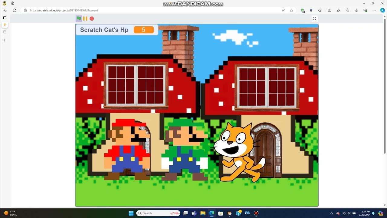 Scratch Cat's Adventure part 2 - YouTube