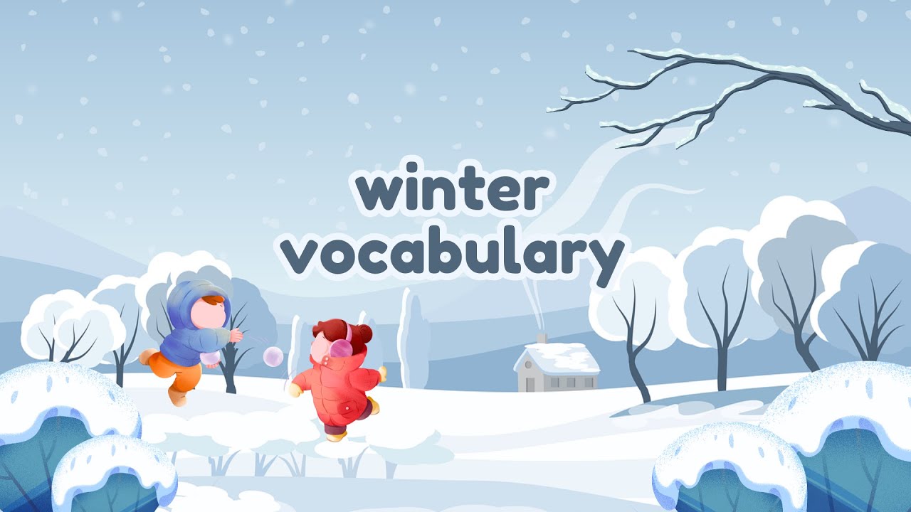 winter vocabulary - YouTube
