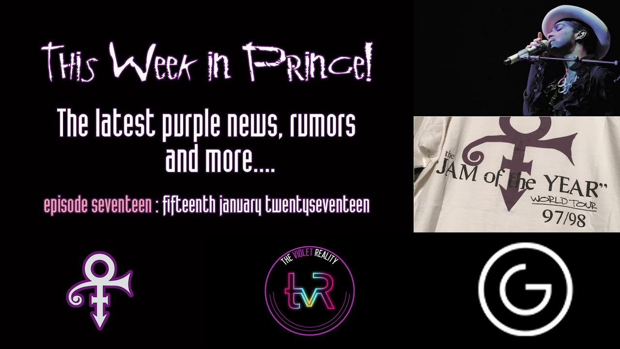 This Week in Prince! #017 - Rights, Jams, & The 1 U Wanna C :) - YouTube