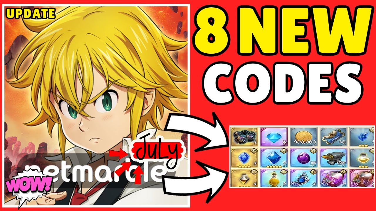 💥26-July Codes💥7DS Grand Cross Codes | Seven Deadly Sins: Grand Cross ...