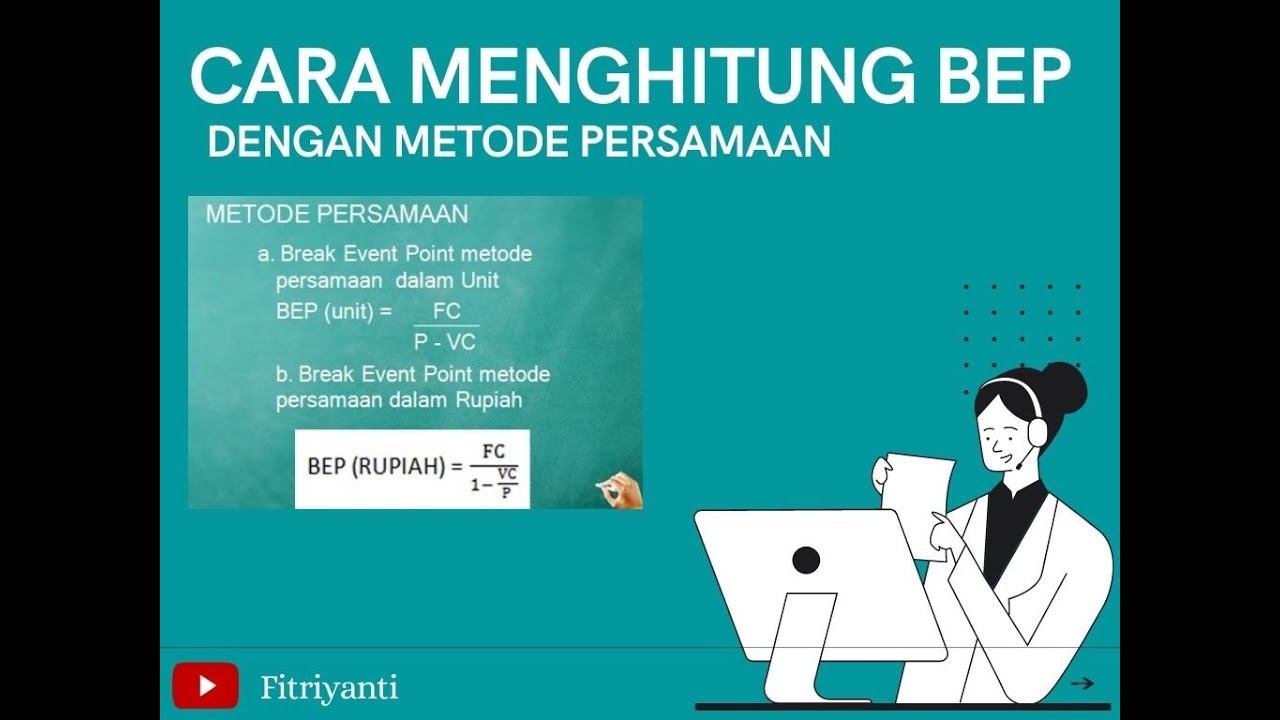 MENGHITUNG BEP DENGAN METODE PERSAMAAN - YouTube