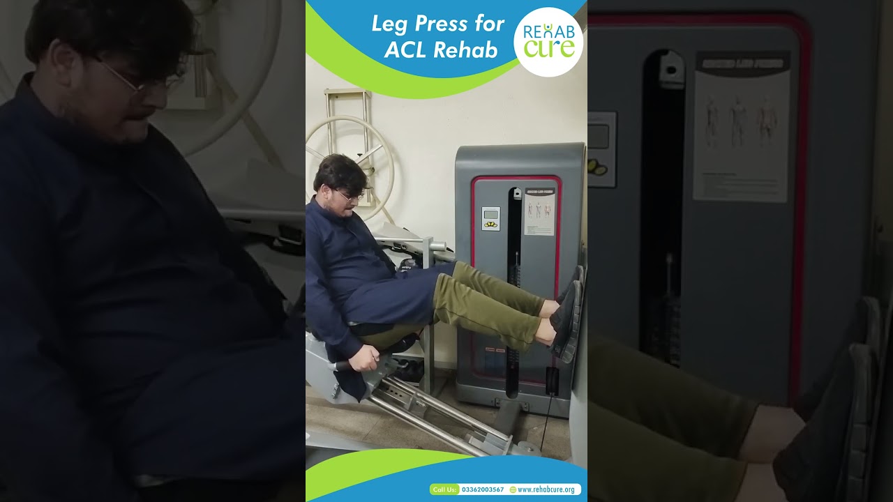 Leg Press for ACL Rehab #shorts - YouTube