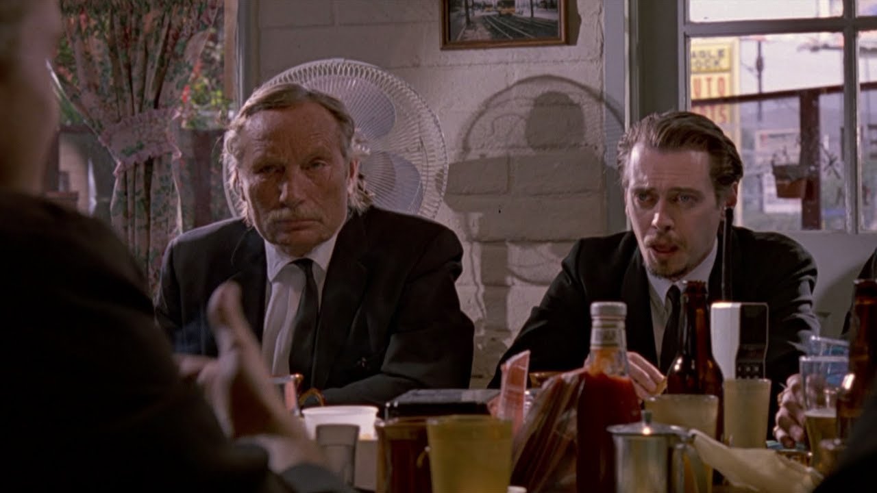 Reservoir Dogs (1992) - Steve Buscemi & Harvey Keitel scene - YouTube