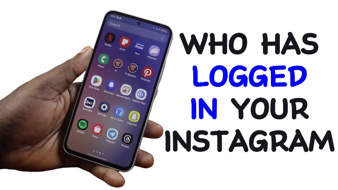 How to See Who Has Logged In Your Instagram Account - YouTube