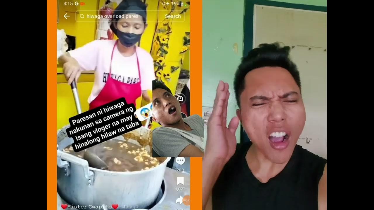 Pares ni Hiwaga may hinalo na hilaw na karne sa Sabaw at naaktuhan ito ng isang Vlogger - YouTube