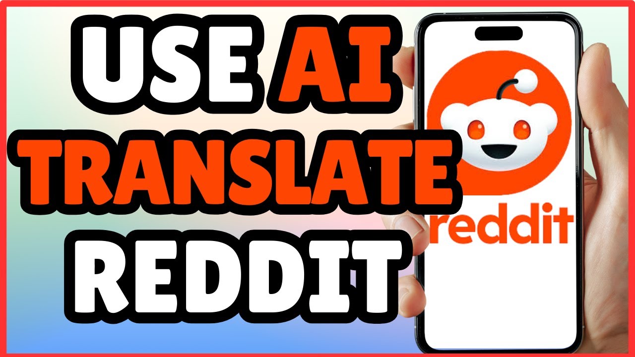 How to Use AI Translation in Reddit | Full Guide 2025 - YouTube