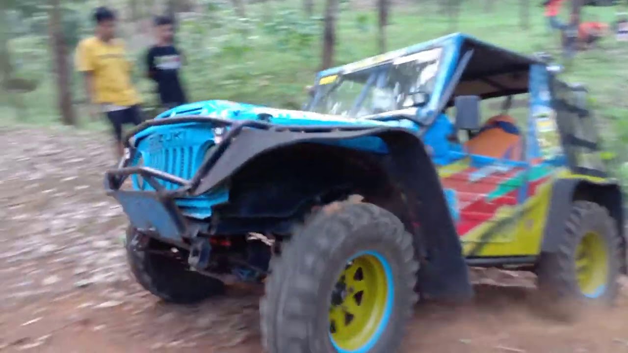 Tanjakan kering pakai jip mesin Suzuki APV | off-road Extreme - YouTube