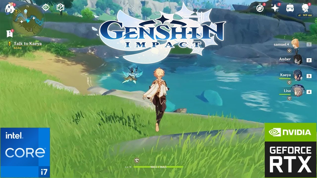 Genshin Impact | Core i7-11370H + RTX 3050 - YouTube