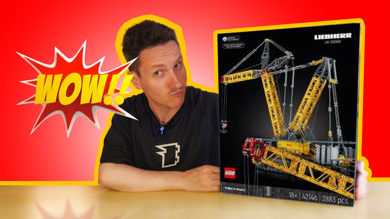 Lego Liebherr 42146 Crawler Crane LR 13000 - YouTube