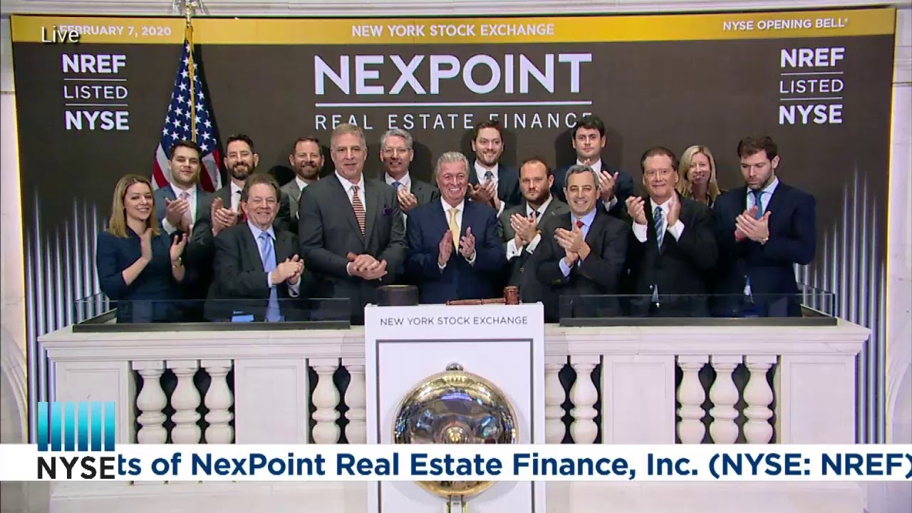 NexPoint Real Estate Finance, Inc. (NYSE: NREF) Rings The Opening Bell ...