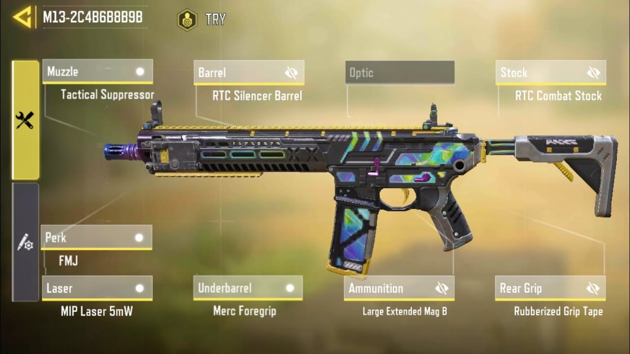 M13 Attachment and Gameplay - YouTube