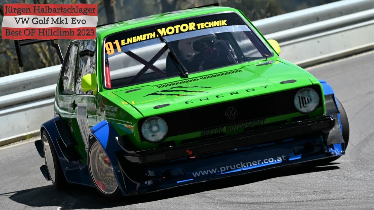 VW Golk Mk1 Jürgen Halbarschlager 300HP 9.500RPM ON THE LIMIT Best of ...
